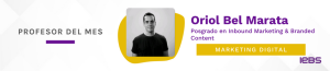 Profesor del mes – Oriol Bel - La Pizzarra 4.0