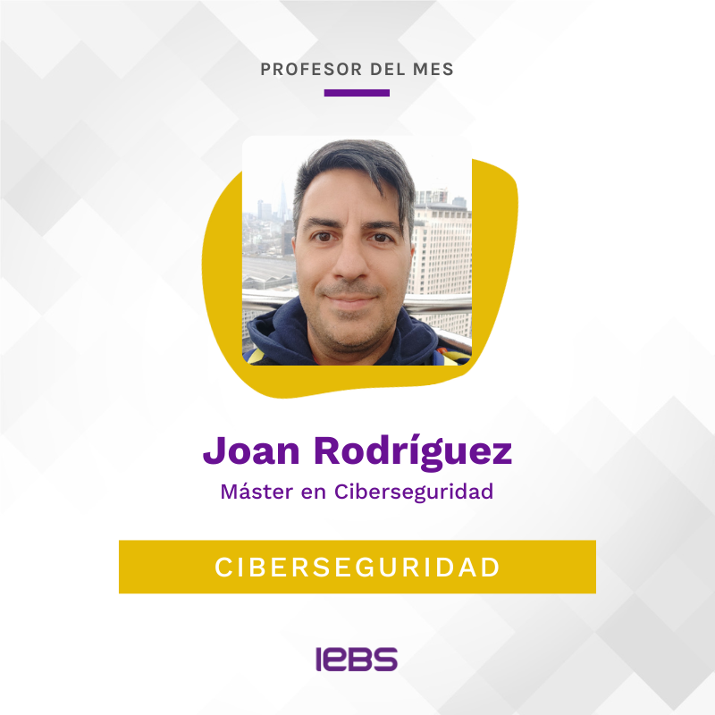 Profesor del mes - Joan Rodríguez - La Pizzarra 4.0