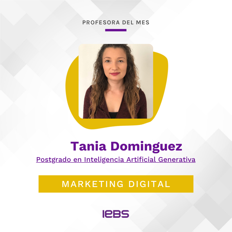 Profesora del mes – Tania Domínguez - La Pizzarra 4.0