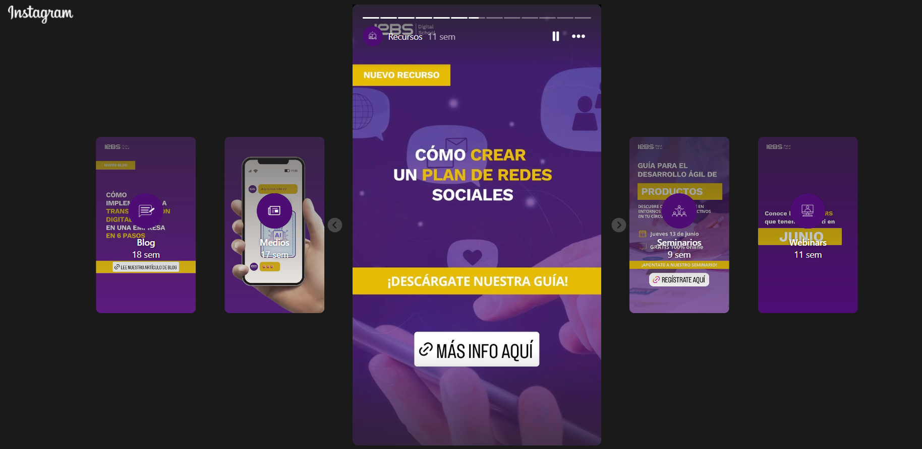 Guía completa sobre los formatos de vídeo de Instagram | IEBS Business ...